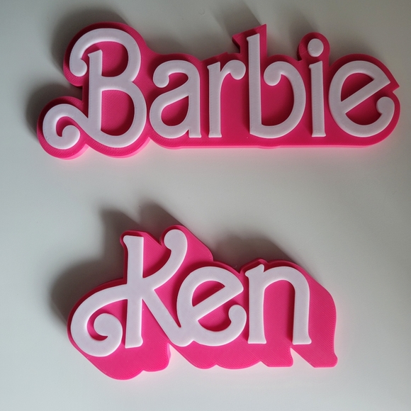 Barbie | Accessories | Barbie And Ken Sign | Poshmark